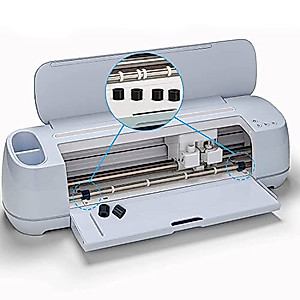 GTPARTES Rubber Roller Compatible with cricut Maker 2/3 cricut Joy cricut Explore air 2 cricut Explore 3 and All Other cricut Models Rubber Wheel Mat Guide