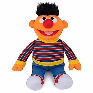 GUND Sesame Street Official Ernie Muppet Plush, Premium Plush Toy for Ages 1 & Up, Orange, 13.5”