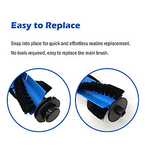 Jorllina 2-Pack Replacement Parts Rolling Brush Compatible with Eufy RoboVac 11S,11S MAX,12,15C,15C MAX,15T,25C,30,30C,30C MAX, 35C, 25C MAX, G10 Hybrid,G30,G30 Edge Robotic Vacuum