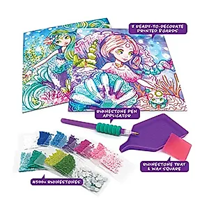 Nebulous Stars Dazzle by Number Diamond Art Painting Kit - Diamond by Number - Craft for Kids and Teens (Water)