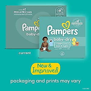 Pampers Baby Dry Size 1 Diapers Super Pack - 120 Count