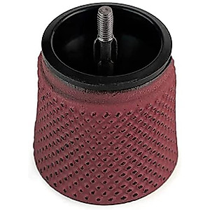 Peugeot Bali Fonte Cast Iron Pepper Mill 8cm-3 inch, Red. Gift Set includes a Peppercorn Spice Cube