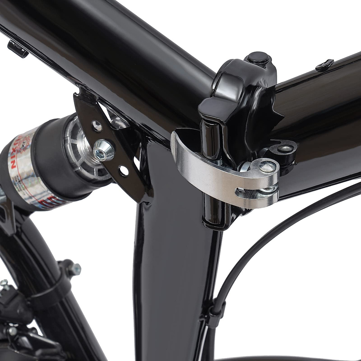 Dodoam 26" Mountain Bike 21 Speed Bicycle MTB Disc Brake Full Suspension Dual Disc Brake