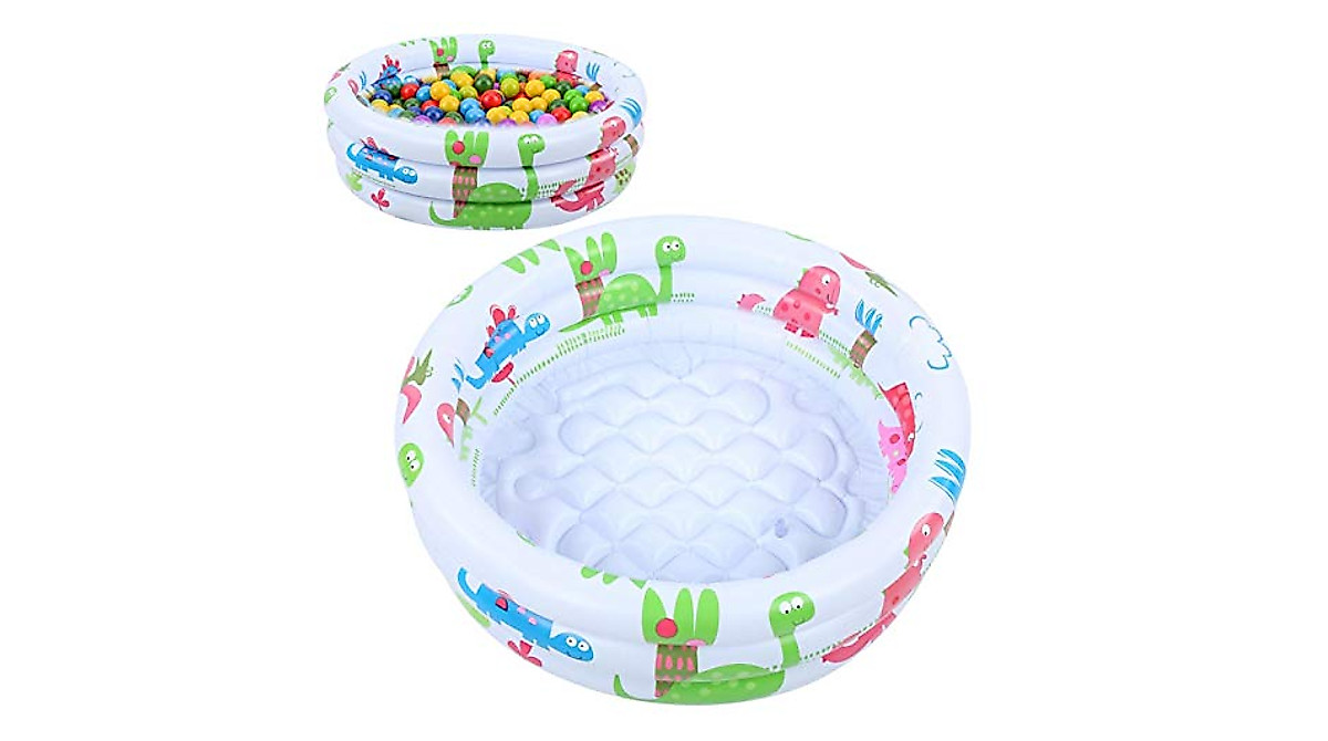 Portable Kiddie Pool for Kids Indoor & Outdoor Fun | Inflatable ...