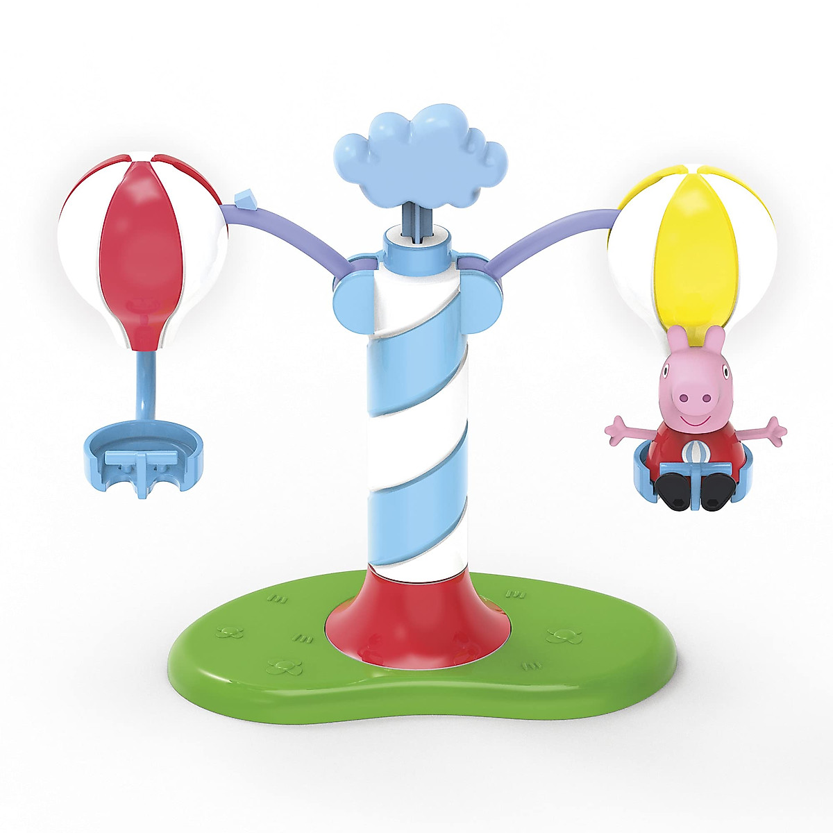 Peppa Pig Peppa’s Adventures Peppa’s Balloon Park Preschool Toy, Playset Perfect for Easter Basket Stuffers, Great Gifts Toys for Kids (Amazon Exclusive)