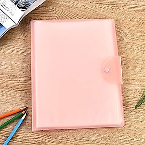 Diamond Painting Book Storage Folder, A4 Art Portfolio Painting Storage Presentation Book Protectors for Painting Drawing Test Paper (30 Pags, PK)