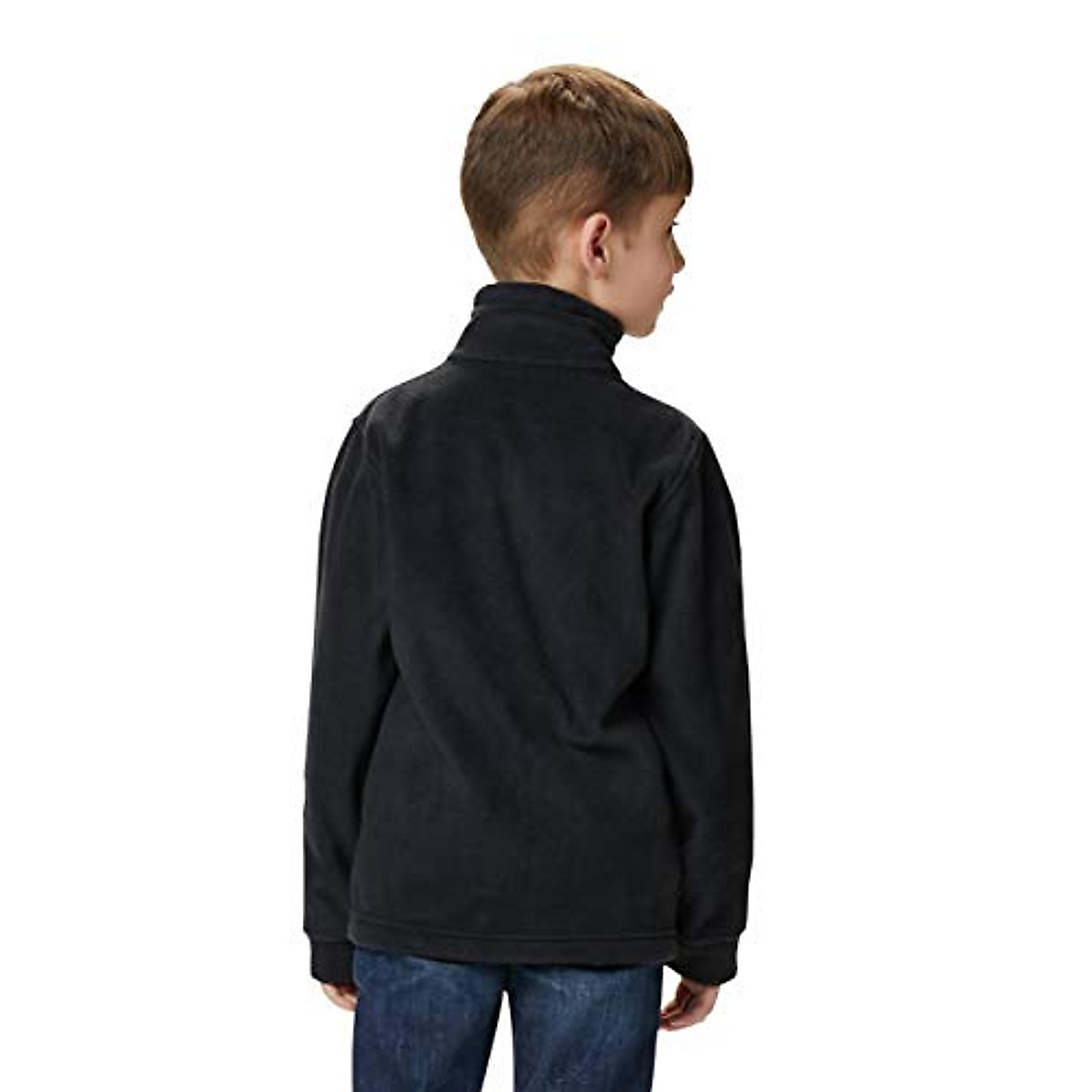 Columbia Toddler Boys Steens Mt II Fleece, Black, 4T
