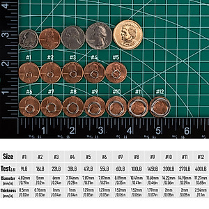 Dr.Fish 60 Pack Stainless Steel Split Ring Super Strong Hyper Flat Wire Hook Heavy Duty Tackle Lure Connector Fishing Jigging 38LB 7mm