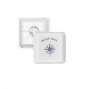 DIYthinker Compass Ocean Love Sea Sailing Pattern Keycap Mechanical Keyboard PBT Gaming Upgrade Kit