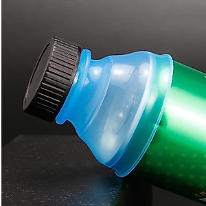 Duehut 3 PCS Soda Bottle Caps Drink Bottle hat Reusable Soda Can hat Snap On Pop Drink Covers Lid Protector Can Change Soda Caps, Can Be Used for Soda,Sprite, Beer Cans(3 Colors)