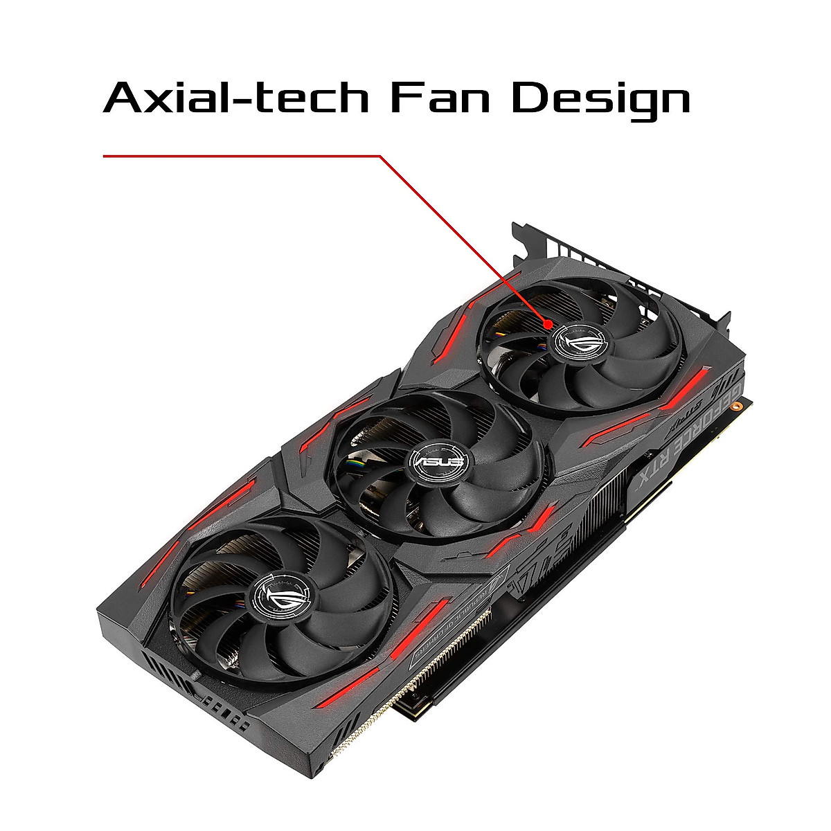 ASUS ROG Strix NVIDIA GeForce RTX 2060 EVO OC Edition Axial-tech Fan Design, MaxContact Technology, Auto-Extreme 6GB GDDR6 HDMI DisplayPort 1.4 Gaming Graphics Card (ROG-STRIX-RTX2060-O6G-EVO-GAMING)