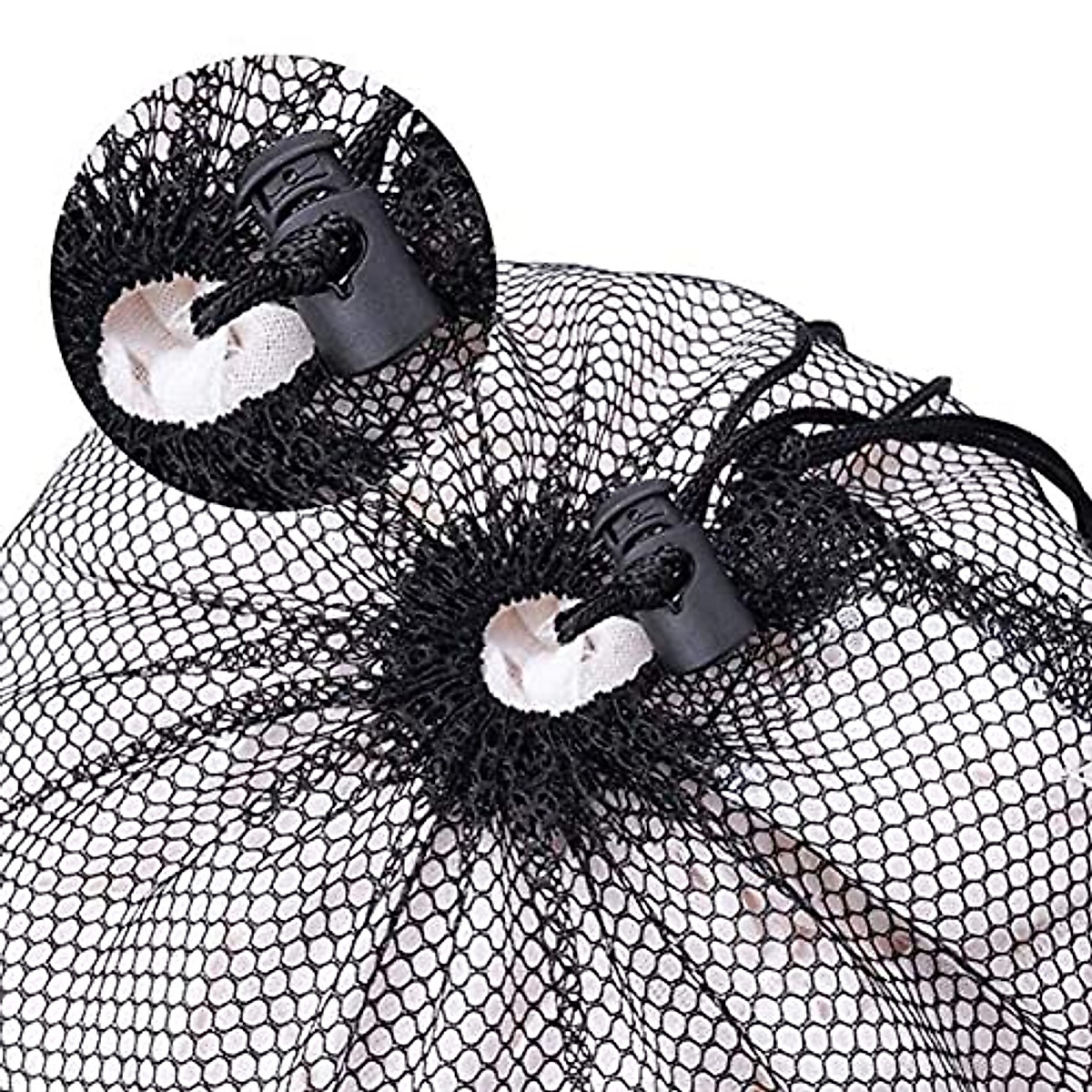 Mesh Stuff Sack Durable Nylon Mesh Drawstring Laundry Rinsing Swimming Camping Outdoor Toys Tool Bag Beach V4U9 Travel Bags