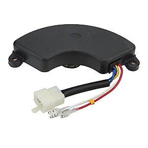 Generator Automatic Voltage Regulator, 8KW AVR Automatic Voltage Regulator Adjustable Replacement for BlackMax Single Phase Gasoline Generator BM10500