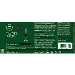 Tea Tree Special Shampoo Deep Cleans, Refreshes Scalp and Tea Tree Special Conditioner, Detangles, Smooths + Softens, For All Hair Types, 10.14 fl oz, Set