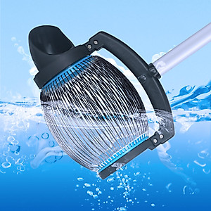 Zozen Acorn Picker Upper Roller, Acorn Dedicated Version | High Density Steelwire Gap - Directly Dump Outlet, Also Pick Nerf Balls, Pick Up Size 3/8'' to 1'' Small Diameter Objects, Capacity 1 Gallon