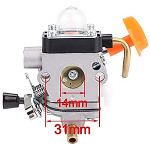 Hipa FS90R Carburetor C1Q-S174 for STIHL FS90 FS110 HT101 FS130 FS100 FS110R KM110R KM130 HL100 HT100 FS100RX FS130R FS87 FS100R KM90 KM90R KM100 KM110 KM130R FC90 FC95 FC100 FC110 HL90 Trimmer