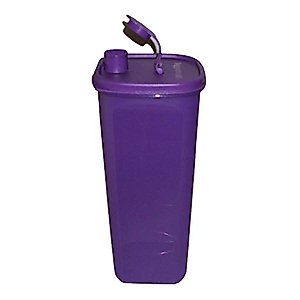 Tupperware 2 Quart Square Refrigerator Pitcher in Grape Purple
