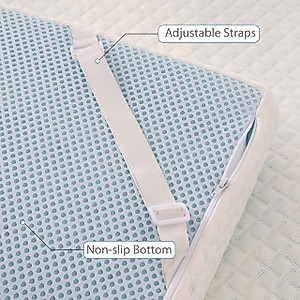 Dyonery 2 Inch Gel Memory Foam Full Mattress Topper with Removable Cover, CertiPUR-US Certified, Cooling Sleep, Pressure Relief, 54"×75"×2"