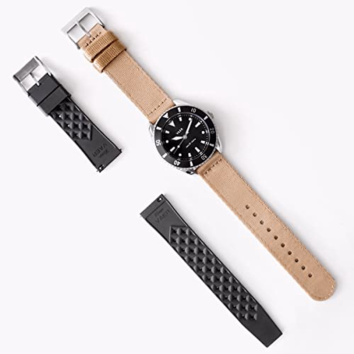 Vaer DS4 Meridian Solar Dive Watch 38mm