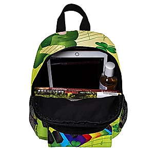 Small Backpack Travel Backpack,Carry On Backpack,st patricks day playing violin,Women Mini Backpack Casual Daypack