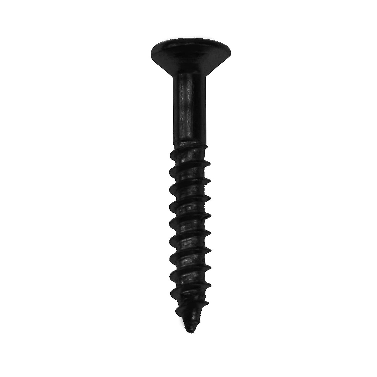 100Pcs Yootones Guitar Humbucker Pickup Ring Mounting Screws Pickup Frame Surround Screws Compatible with Epiphone Les Paul Stratocaster SG Guitar (Black)