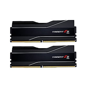 G.SKILL Trident Z5 Neo Series (AMD Expo) DDR5 RAM 64GB (2x32GB) 6000MT/s CL30-40-40-96 1.40V Desktop Computer Memory UDIMM - Matte Black (F5-6000J3040G32GX2-TZ5N)