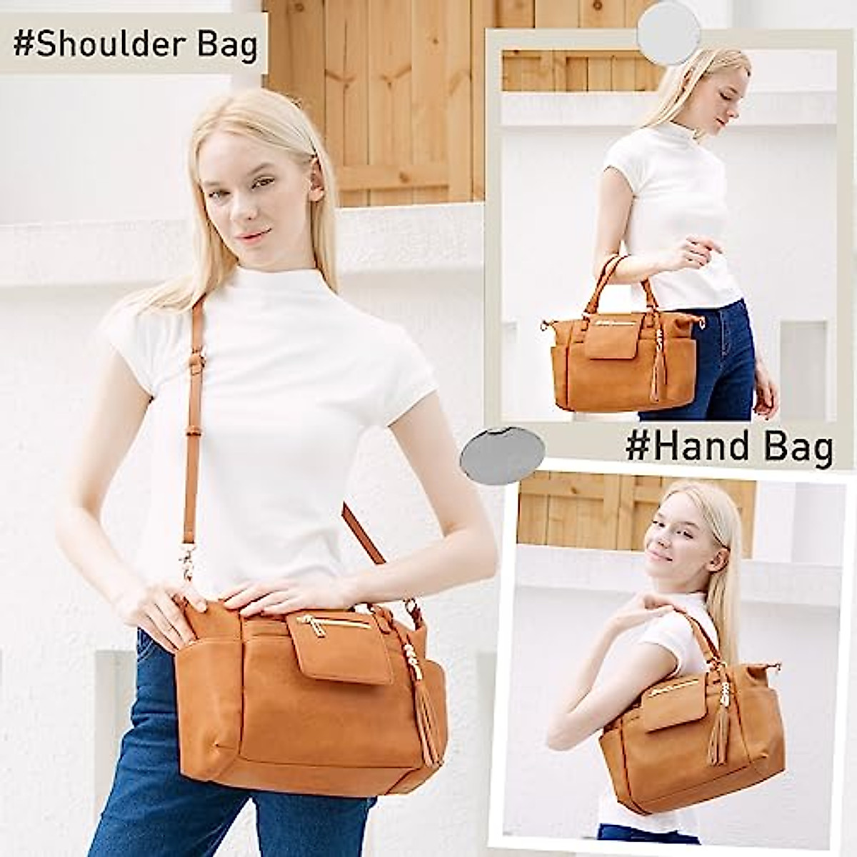 Omanmoli Diaper Bag Backpack Leather Diaper Bag Backpack Baby Bag Small Diaper Bag Mini Diaper Bag Tote