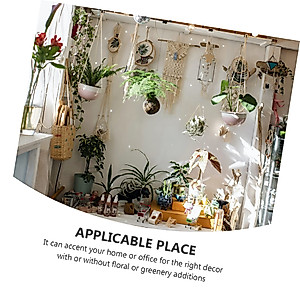 YARNOW 2pcs Pots for Plants Outdoor Plants Wooden Planter Succulents Plants Barrel Planter Succulent Planters Flower Pots Garden Floor Flower Pot Extra Large Wooden Flower Pot