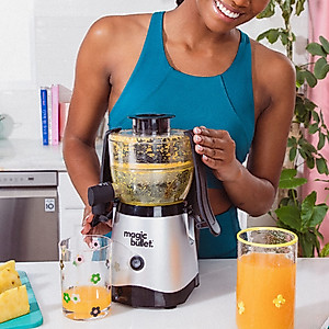 magic bullet Mini Juicer (Renewed), no cup, Silver and Black