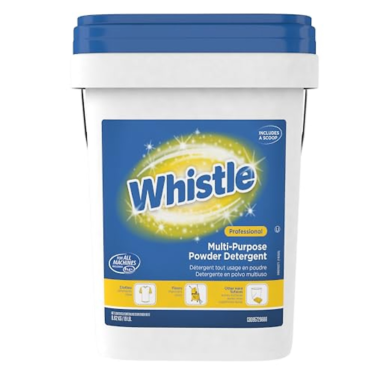 Diversey Whistle Multi-Purpose Powder Detergent, Citrus, 19 Lb Pail