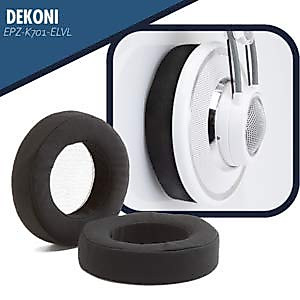 Dekoni Audio Replacement Earpads Compatible with AKG K701, K702, K7XX and More (Elite Fenestrated Sheepskin)