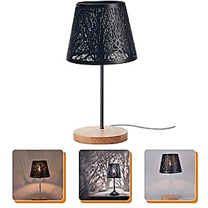 OSALADI Lamparas De Pie para Sala Tree Shadow Lamp Bedside Lamp Decorative Nightstand Lamp Desk Lamp Contemporary Style Small Accent Table Lamp for Living Room Bedroom Galaxy Lamp
