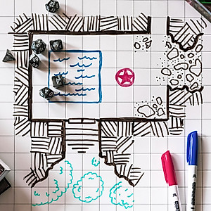 Fat Zebra Designs RPG DND Mat (1 Pack)