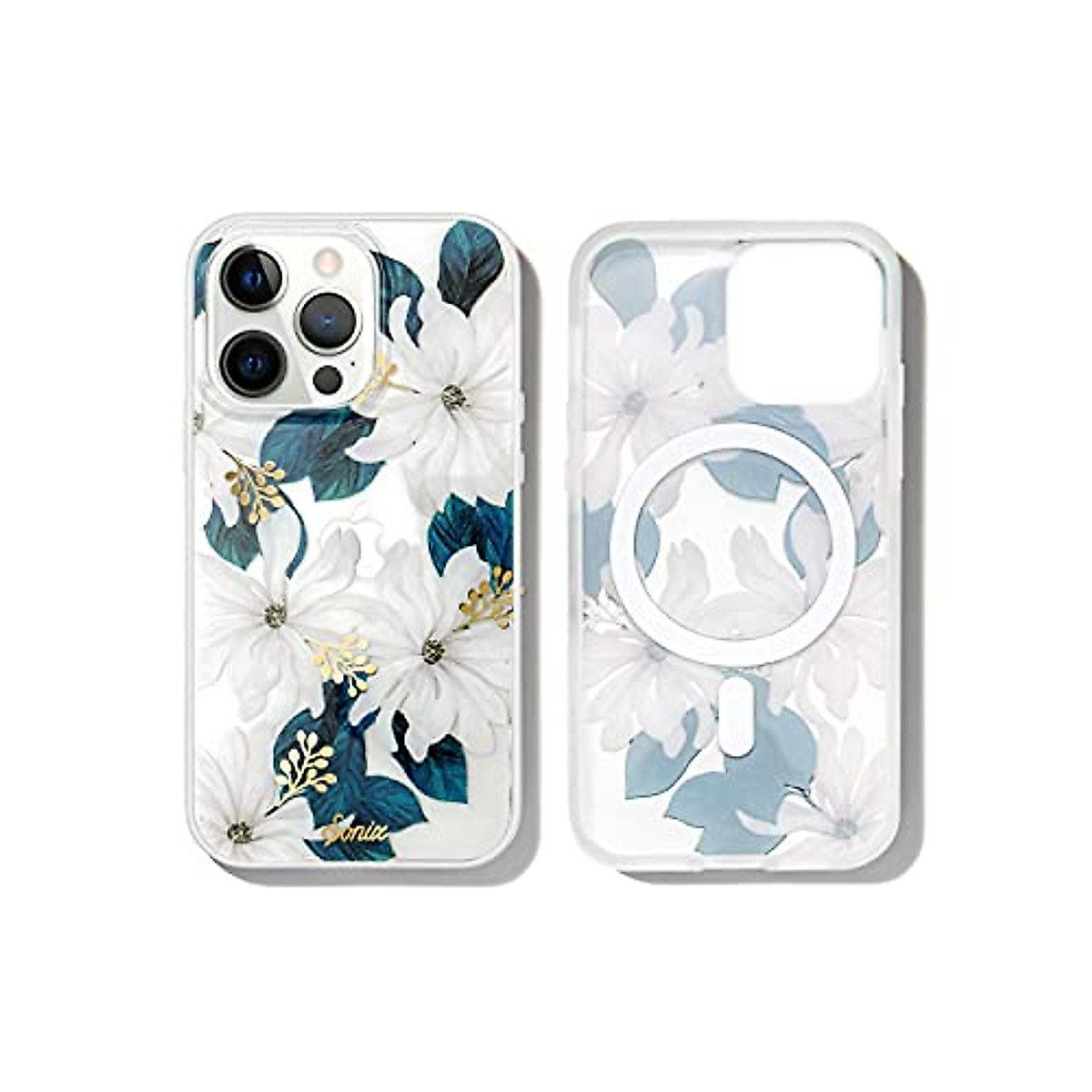 Sonix | Compatible with MagSafe iPhone 13 Pro Case Floral | 10ft Drop Tested | Delilah Flower