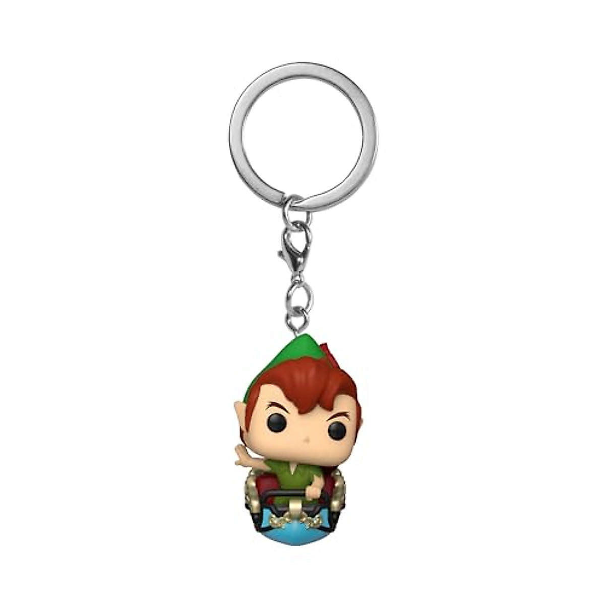 Funko POP Pop! Keychain: Walt Disney World 50th - Peter at The Peter Pan's Flight Attraction Multicolor 60393