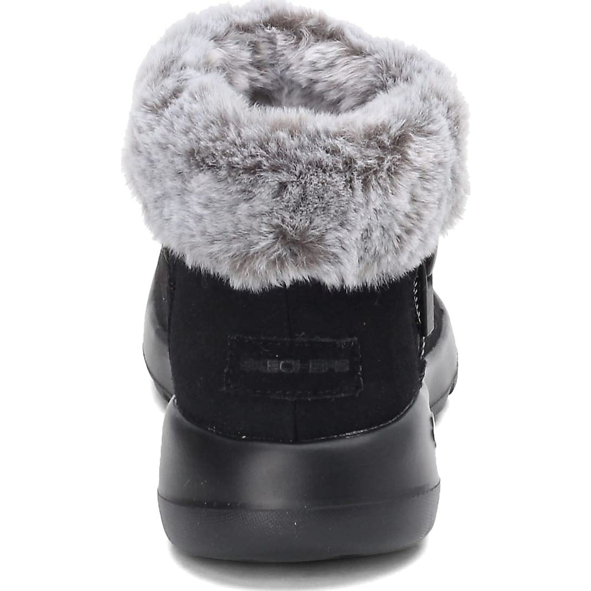 Skechers Women's On-The-Go Joy-Savvy Ankle Boot, Black/Grey, 10