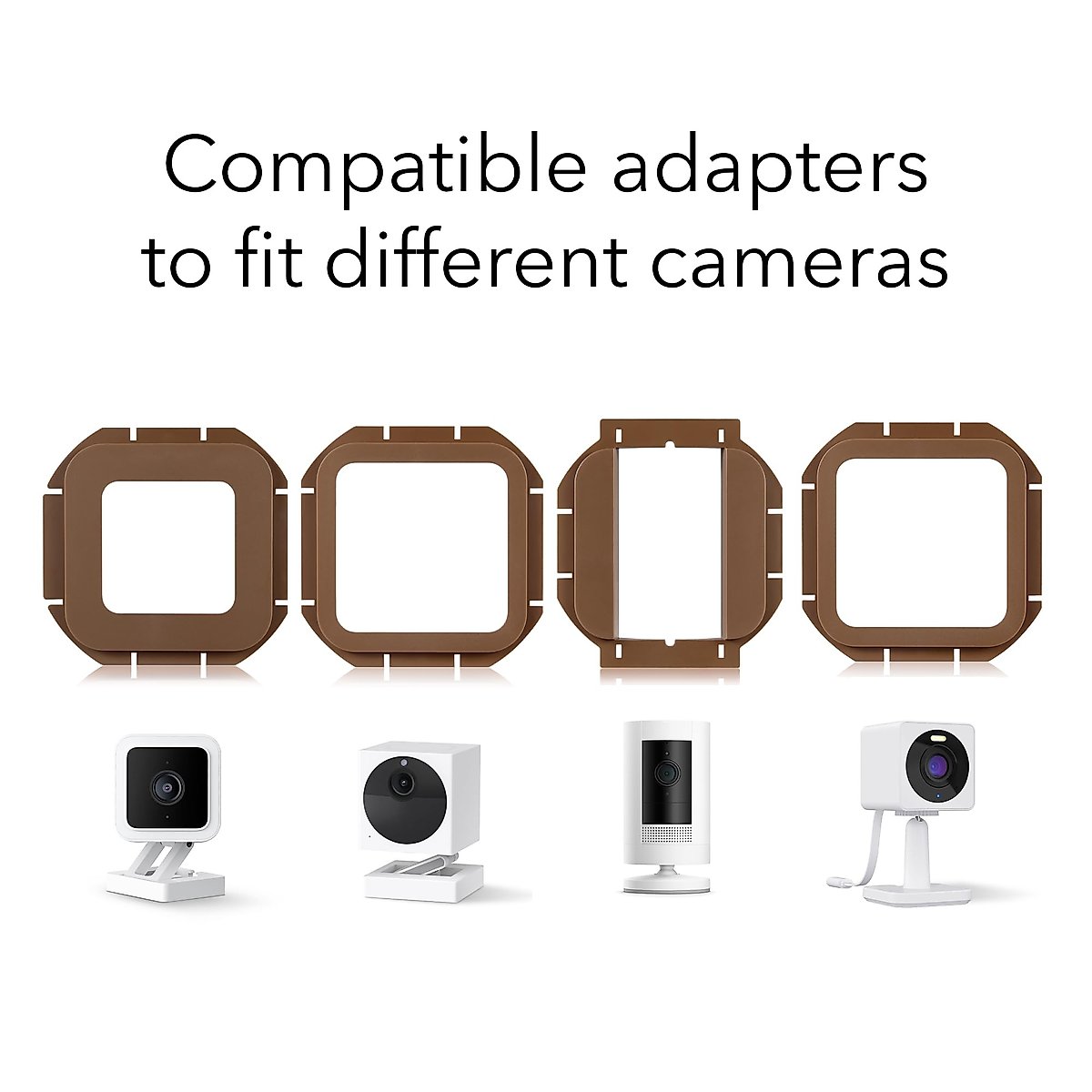 Wasserstein Bird Feeder Camera Case Compatible with Blink, Wyze, and Ring Camera for Bird Watching with Your Security Cam - (Camera NOT Included)