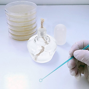 18pcs Lamp Accessories Wick Ceramic Holder Tiki Torch Wicks Oil Lantern Caps Burner Kit Tiki Torch Wick Replacement Tiki Wick Rope Plastic Cap Lamps