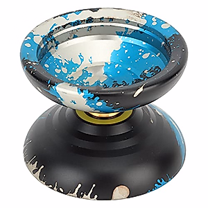 BAOK Alloy Yoyo, High Speed Balanced Weight Children's Yoyo, Professional Impact Resistant and Unresponsive for Adult Competition (Type B)