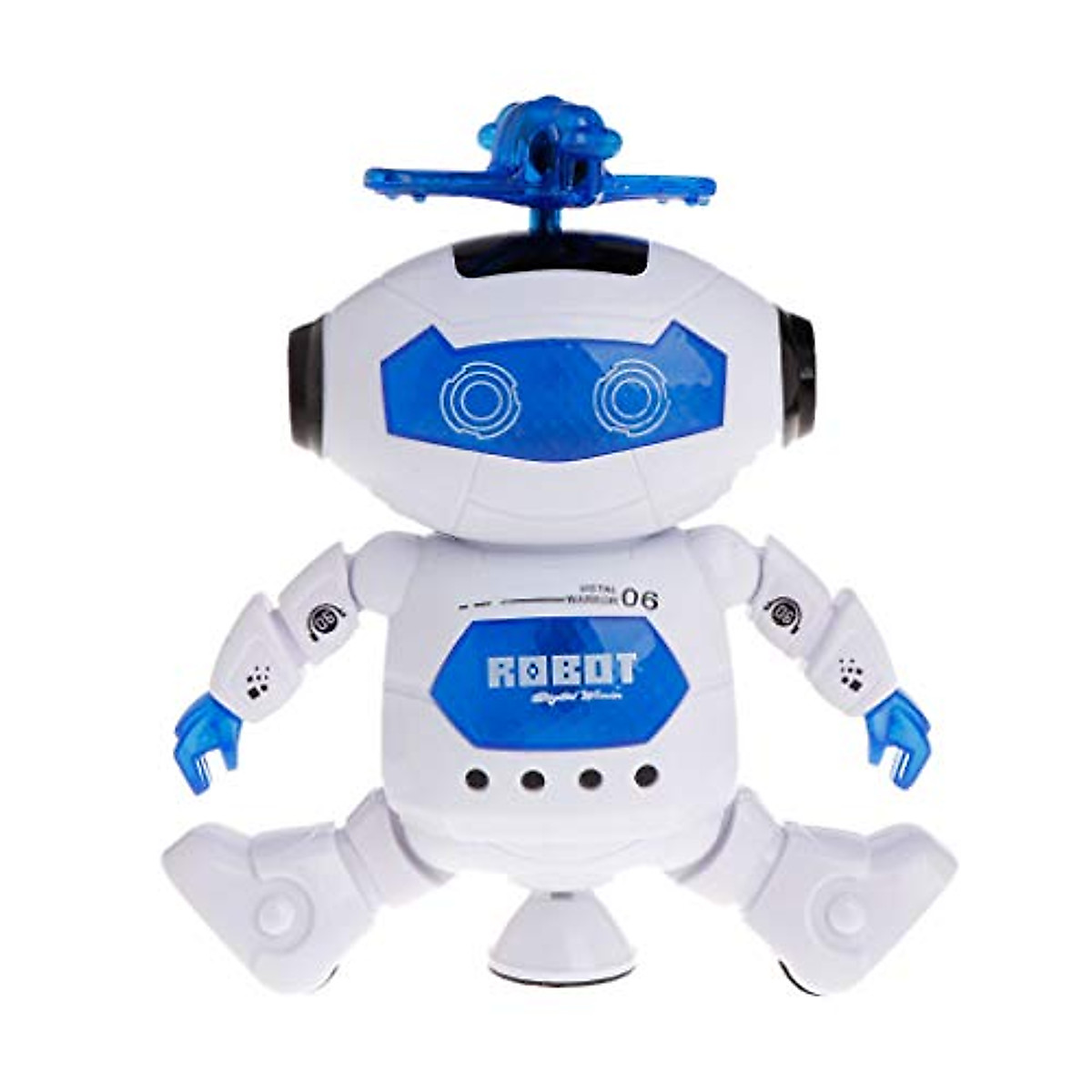 Fmingdou Electronic Walking Dancing Robot Toys with Music Lightening for Kids