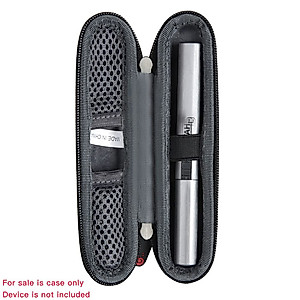 Hermitshell Travel Case for Wahl Micro Groomsman Personal Pen Trimmer - Model 5640-600 (Only Case)（Black）