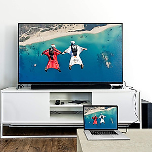 Rankie Mini HDMI to HDMI Cable, High Speed Supports Ethernet 3D and Audio Return (10 Feet)