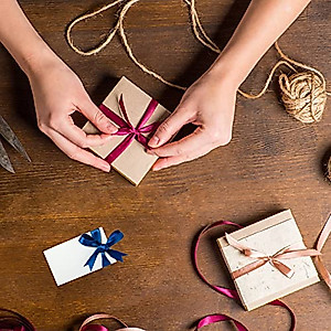 WEEMAY 5 Pack Satin Ribbon Tape Compatible with Brother Label Ribbon 12mm 0.47in TZe-R231 TZe-R234 TZe-RE34 TZe-RN34 TZe-RW34 for Ptouch Embellish Ribbon & Tape Printer PTH110 PTD210 PTD215e PTD400AD