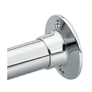 Moen 63-F Commercial Donner Shower Rod Flange Set, Small, Chrome