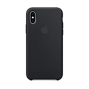 Apple iPhone Xs Silicone Case - Black