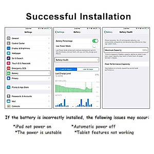 TTIMORE A2224 Battery for iPad Pro 11" 2nd Gen 2020 A2068 A2228 A2232 A2233
