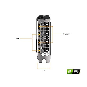 Gigabyte GeForce RTX 3060 WINDFORCE OC 12G Graphics Card, 2X WINDFORCE Fans, 12GB 192-bit GDDR6, GV-N3060WF2OC-12GD Video Card