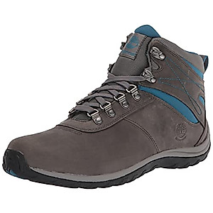 Timberland Women's Norwood Mid Waterproof Hiking Boot, Dark Grey Full Grain, 7.5