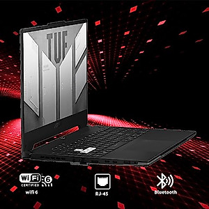 Asus 2022 TUF Dash 15.6'' 144Hz Gaming Laptop, Intel 12th Core i7-12650H, 32GB DDR5 RAM, 1TB PCIe SSD, NVIDIA GeForce RTX 3070 Graphics 8GB, Backlit Keyboard, Win 11 Pro, Black, (ASUS TUF)