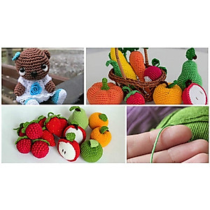 Yarn Art Begonia 100% Mercerized Cotton, Lot of 5 Skein (Pack),Total 8.8 Oz. Each 1.76 Oz (50g) / 185 Yrds (169m), Fine Sport:2 (5351)